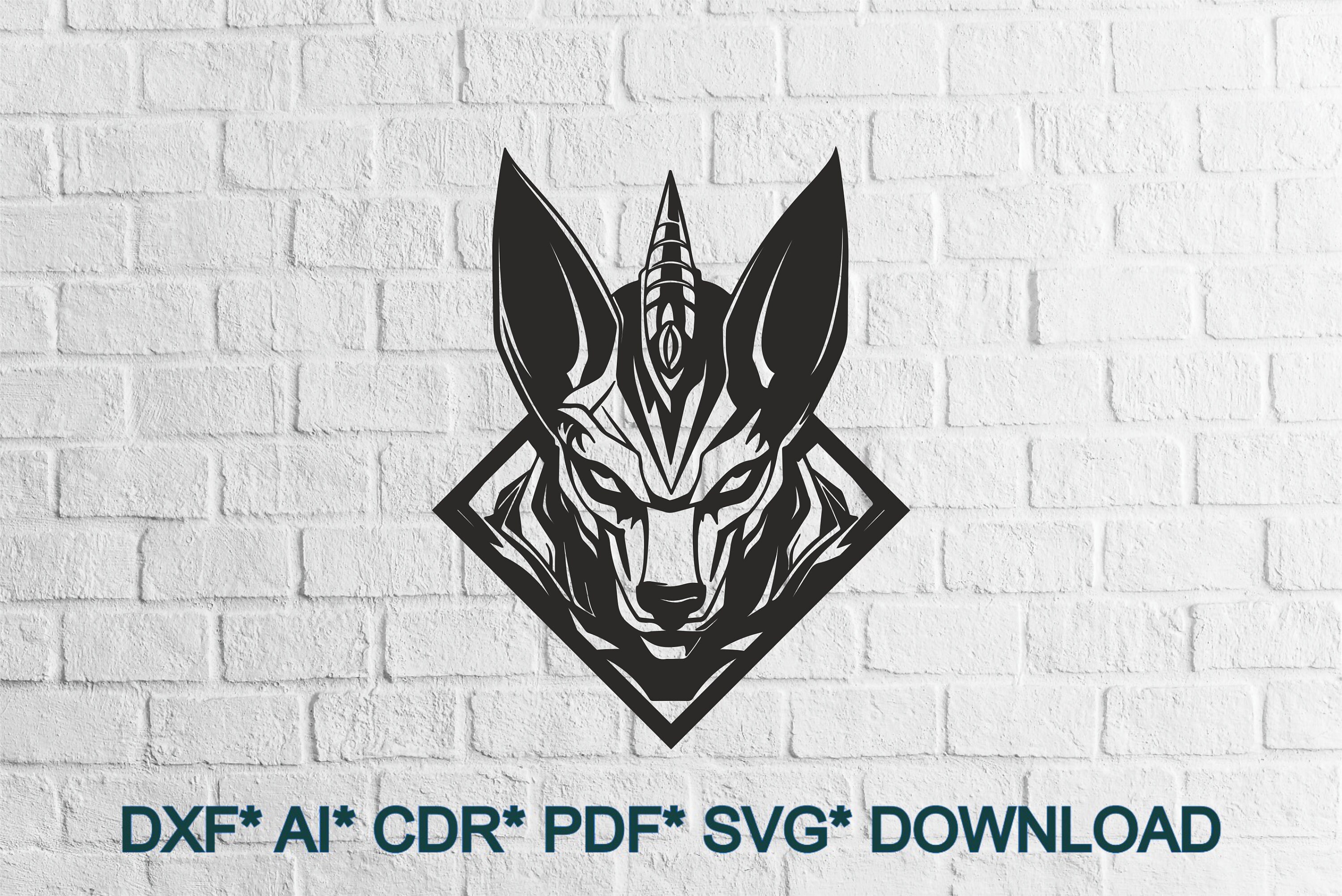 Anubis SVG, Death Cut File Laser, Dxf for Plasma, Egyptian God Cnc Wood ...