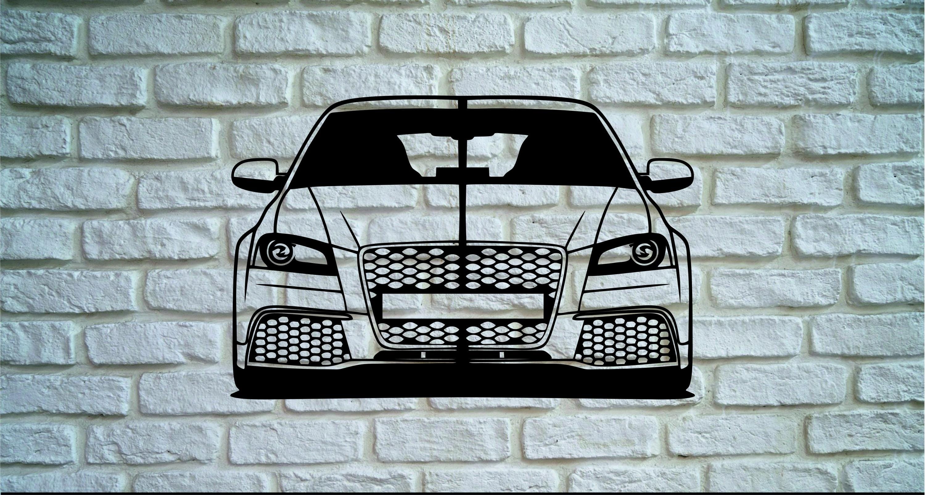 Audi Digital Files – Audi SVG , Car DXF , Dxf Svg Pdf Ai Cdr for Laser ...