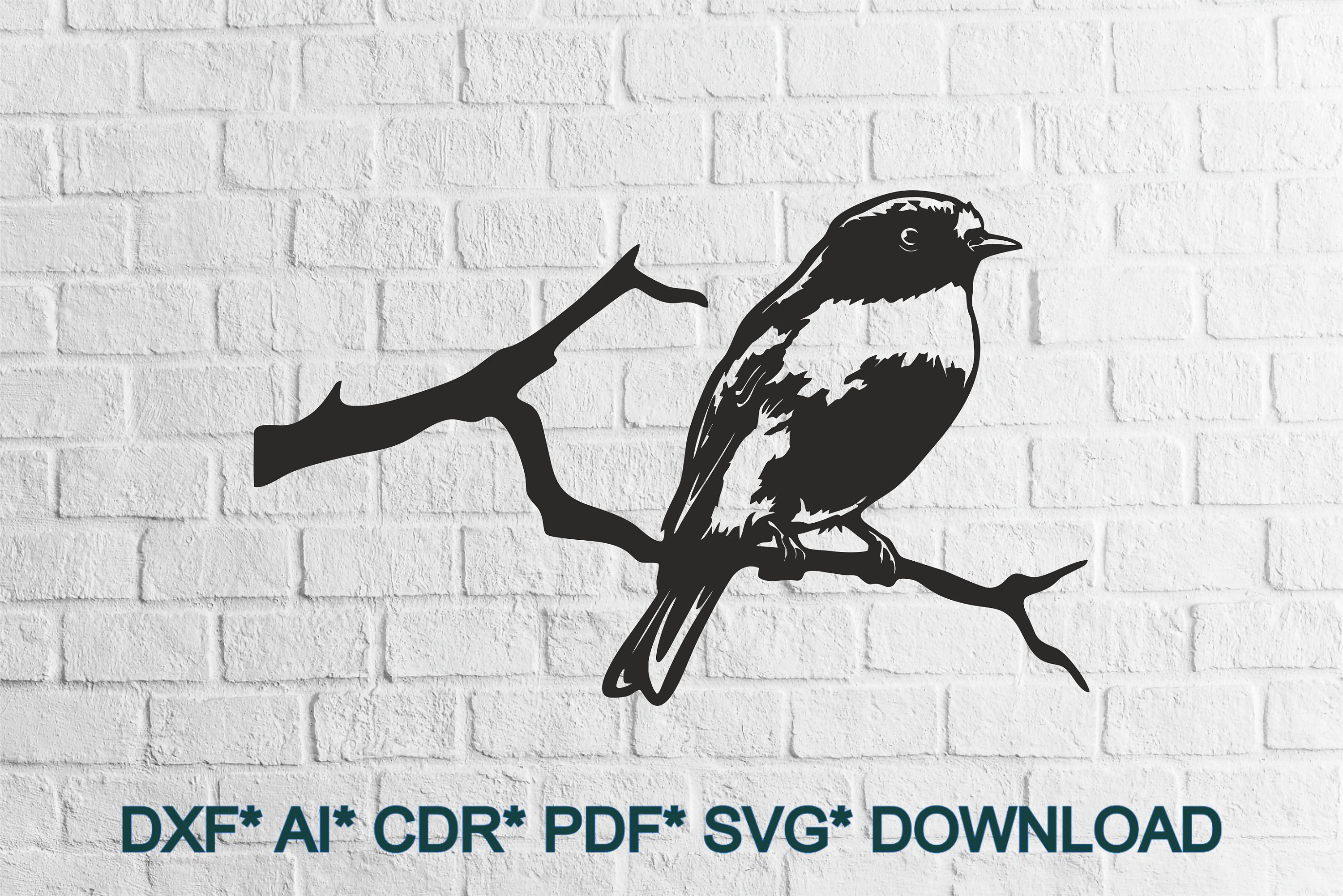Bird SVG DXF, Animals Cut File Laser, Dxf for Plasma, Bird Cnc Wood ...