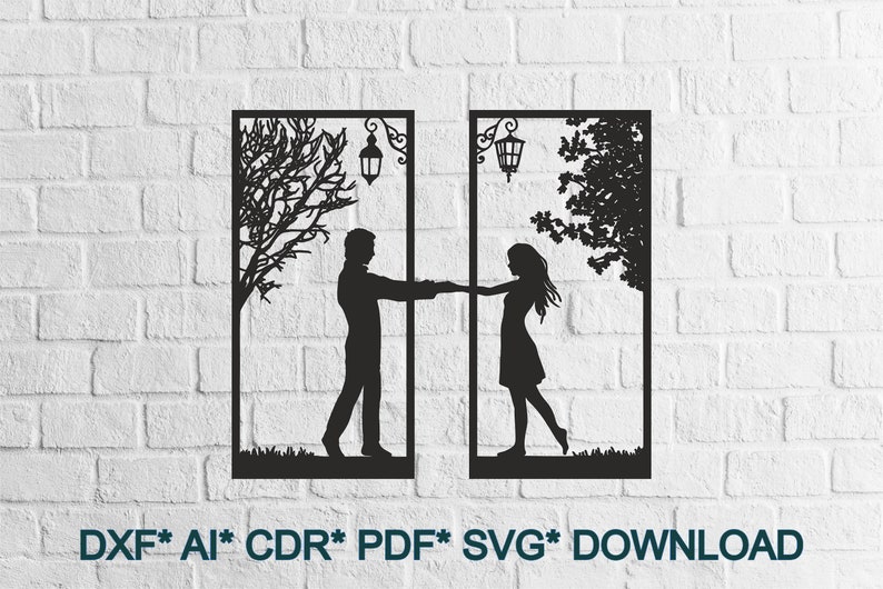 Love SVG/DXF Digital Download dxf, Svg, Pdf, Cdr, Ai Laser CNC Plasma ...