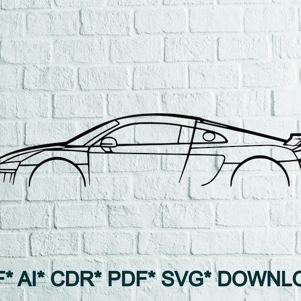 Audi Dxf File - Etsy