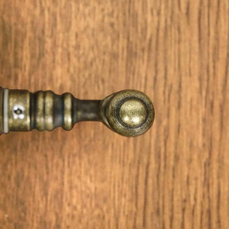 Old English Style Antique Lever Door Handles DEVON, Key Operated Lever ...