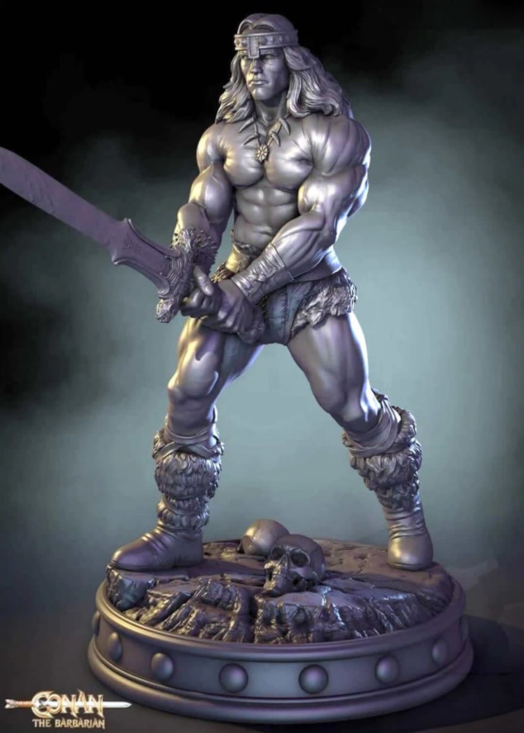 Conan STL Files for 3D Printing, Conan 3D Model - Etsy