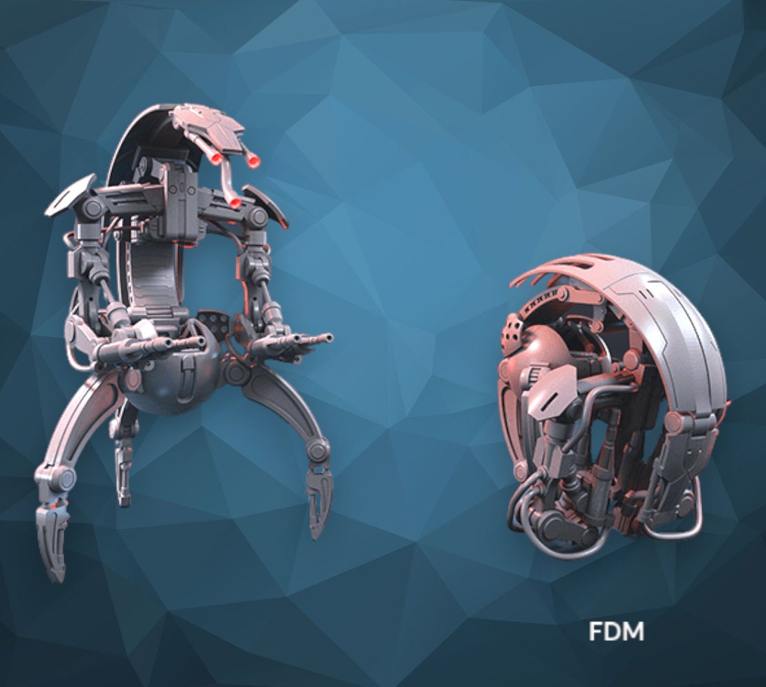 Droideka 3D Model Print Files, Droideka STL Model, Miniature1 - Etsy