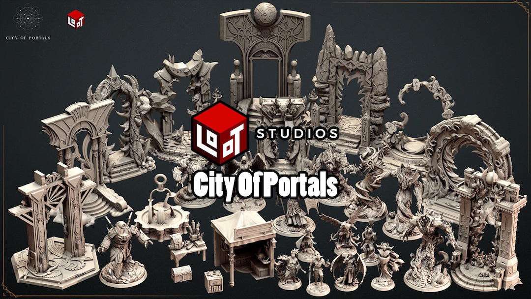 Tabletop STL Pack 7 Miniature STL Pack Tabletop Miniatures - Etsy