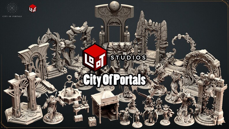 Tabletop STL Pack 7 Miniature STL Pack Tabletop Miniatures - Etsy