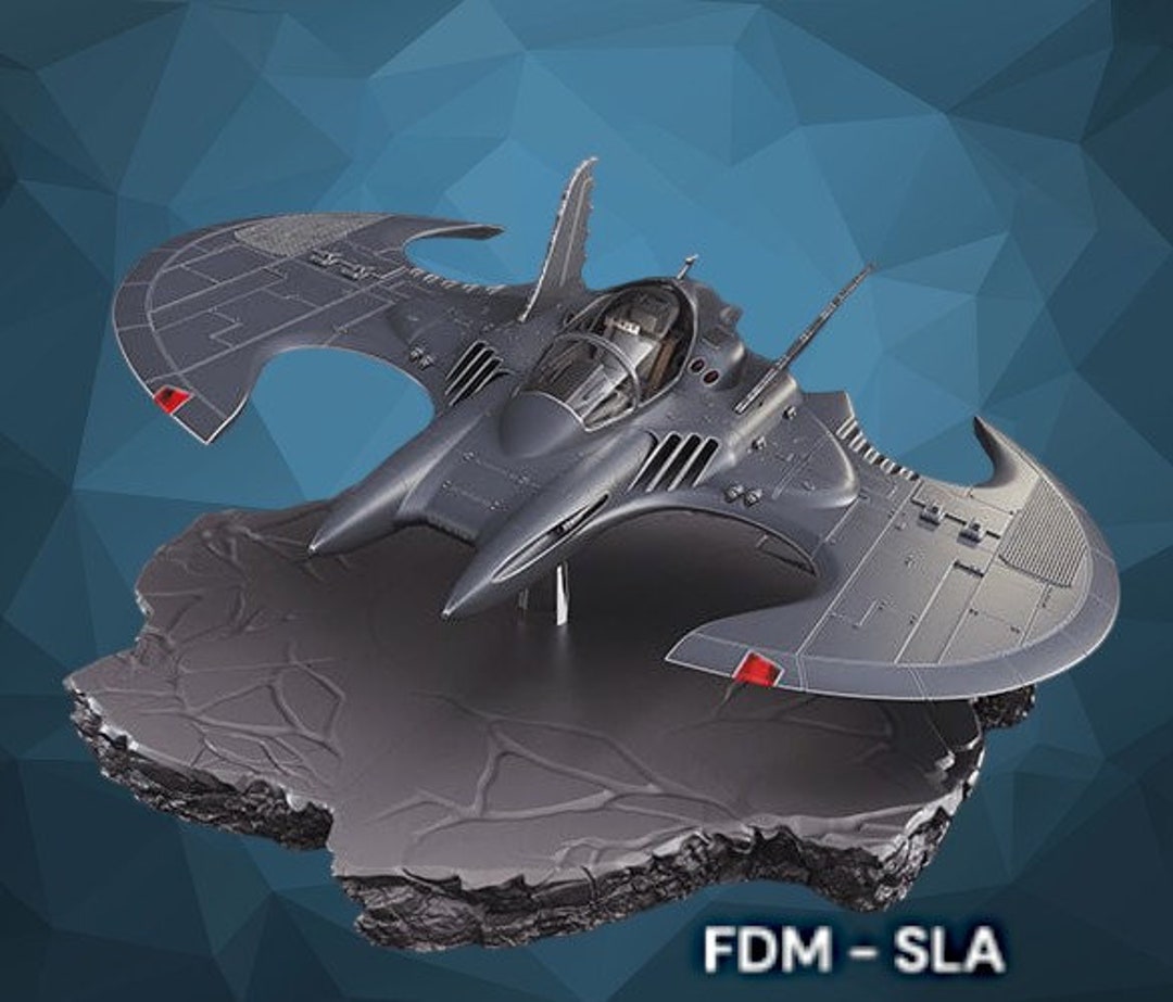 Batwing 1989 3D Model Print Files, Batwing STL Model - Etsy Australia