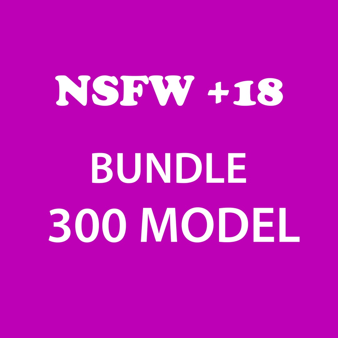 Nsfw Stl Pack Nsfw 3d Model Bundle Nsfw Figure Pack Nsfw 3d Print