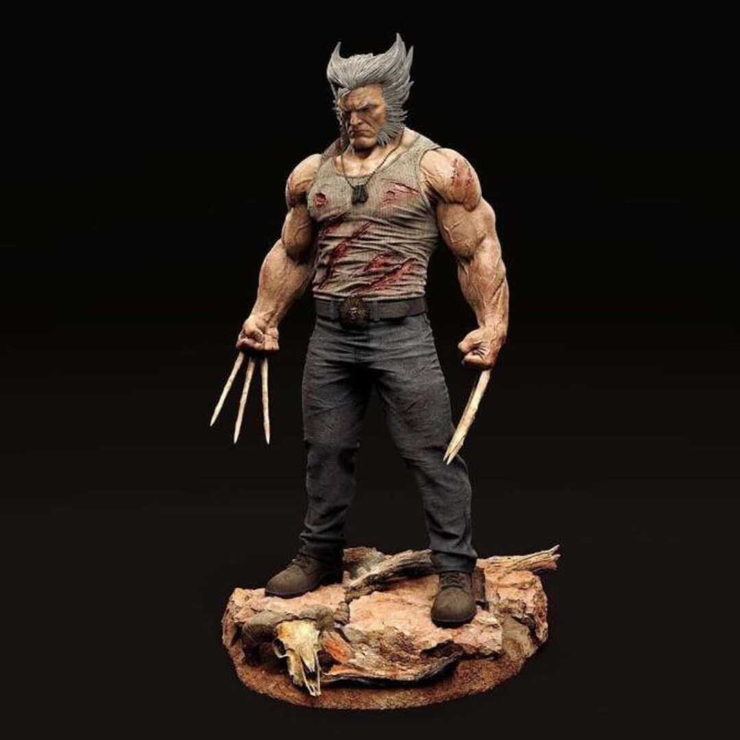 Logan Wolverine STL, Wolverine STL Files for 3D Printing, Wolverine 3D ...