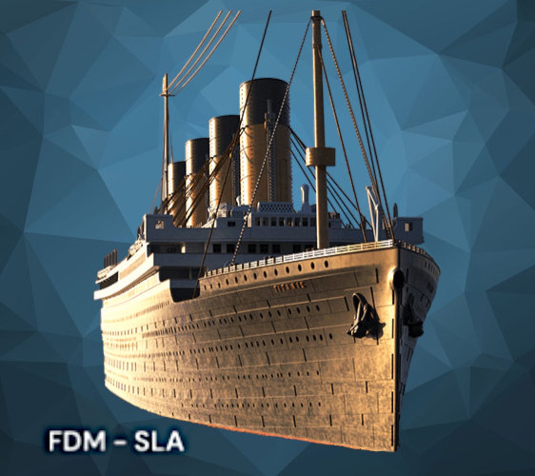 Titanic 3D Model Print Files, Titanic STL Model, Miniature1 - Etsy UK