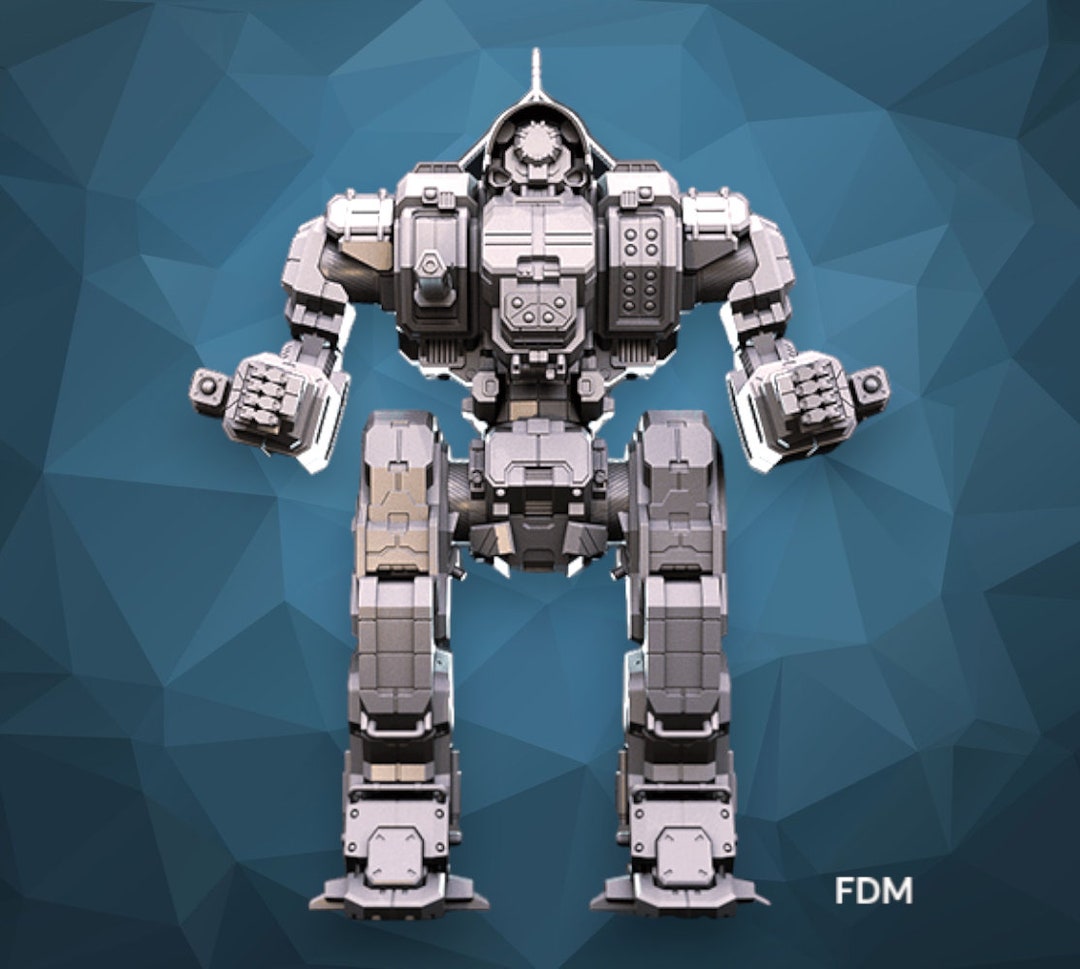 Mech Warrior Online STL, MWO Cyclops STL, Cyclops 3D Model Print Files ...