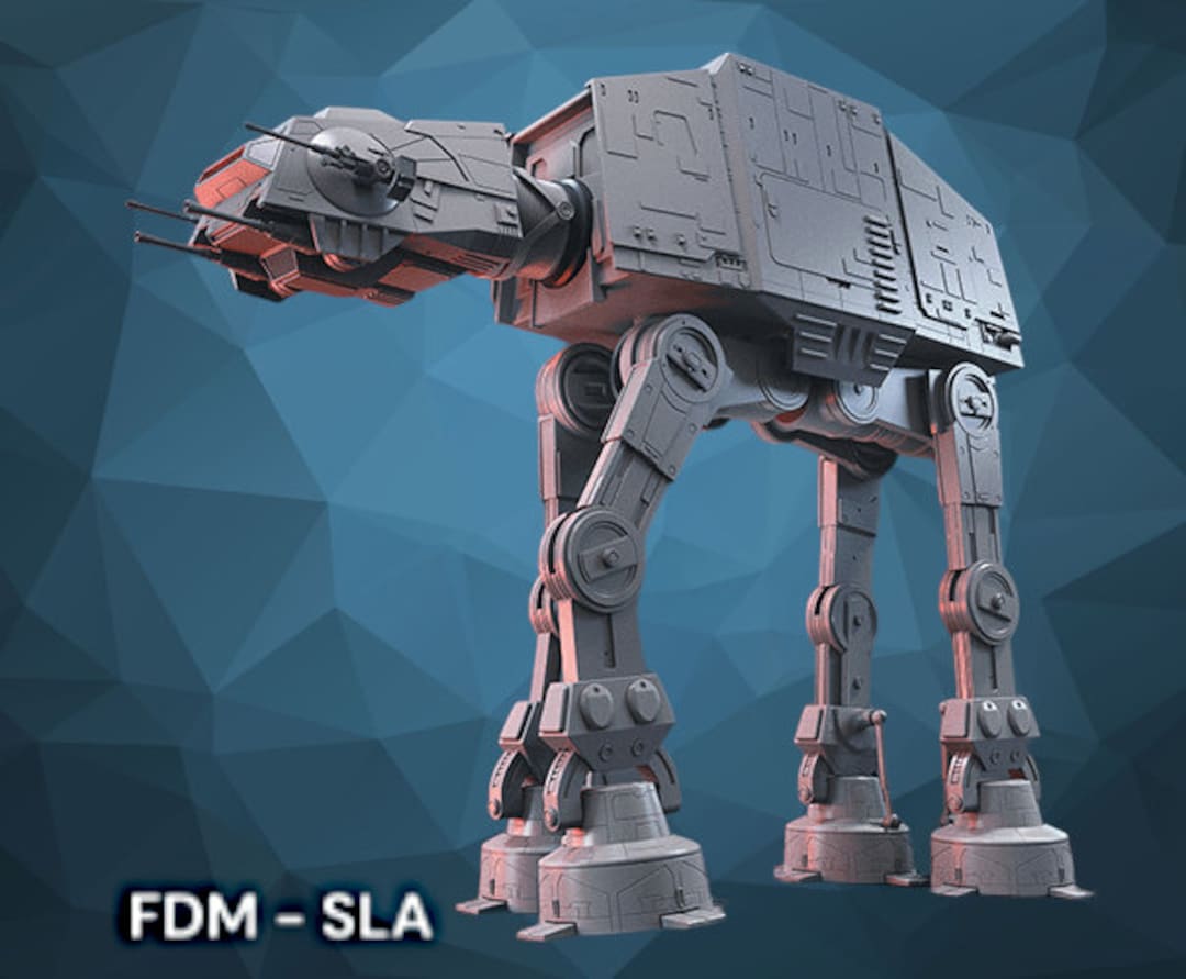 AT AT Walker 3D Model Print Files, ATAT Walker Stl Model - Etsy Canada
