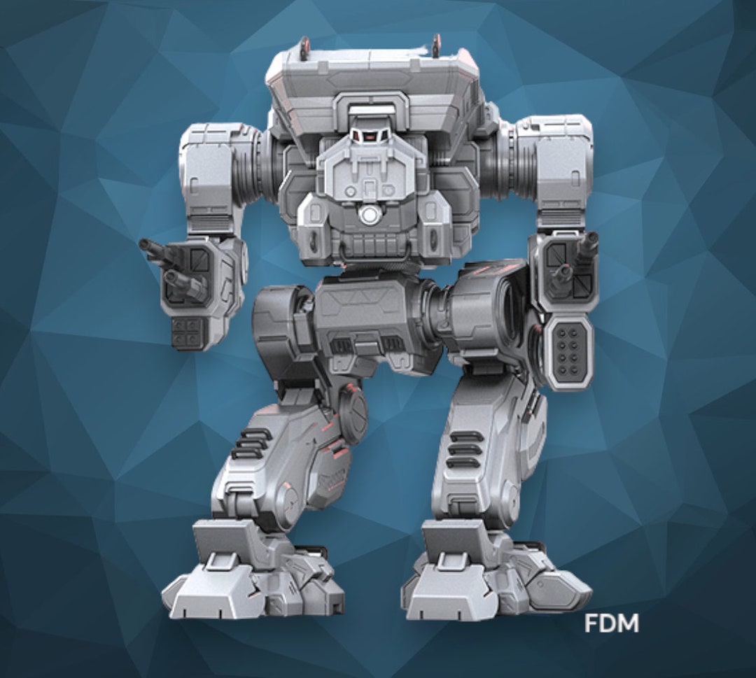 Mech Warrior Online STL, MWO Warhawk STL, Warhawk 3D Model Print Files ...