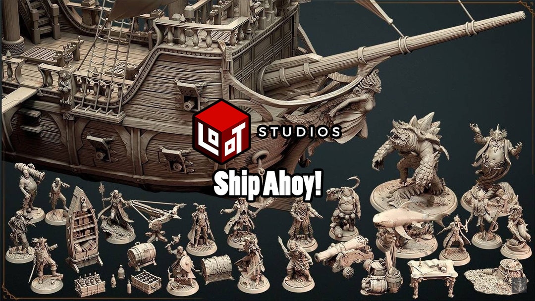 Tabletop STL Pack 41 Miniature STL Pack Tabletop Miniatures - Etsy