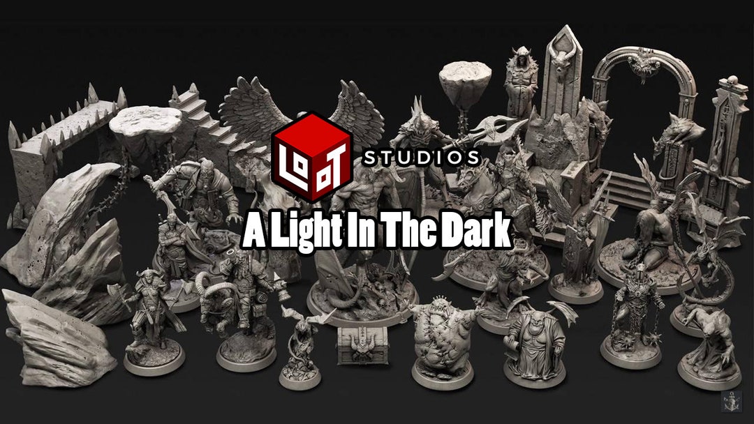 Tabletop STL Pack 2, Miniature STL Pack, Tabletop Miniatures, Dnd ...
