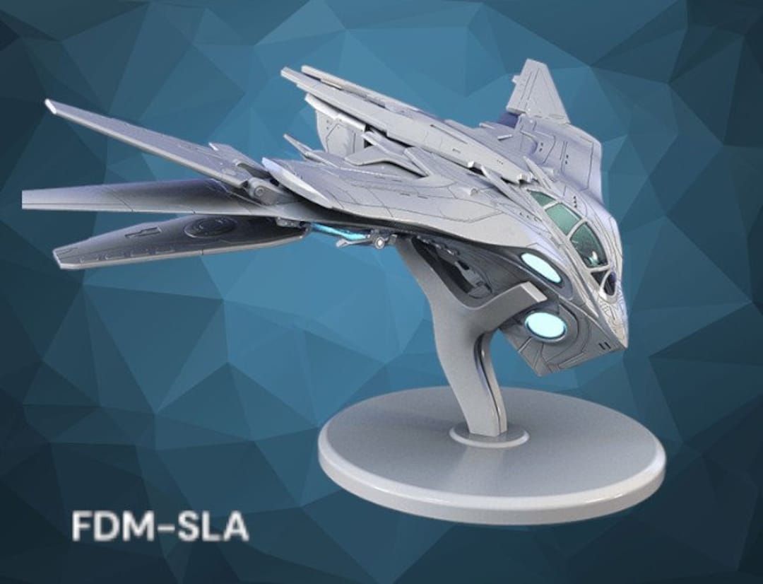Milano Spaceship STL, Milano 3D Model Print Files, Miniature1 - Etsy ...