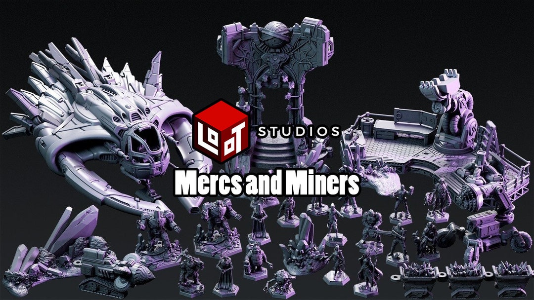 Tabletop STL Pack 27 Miniature STL Pack Tabletop Miniatures - Etsy Canada