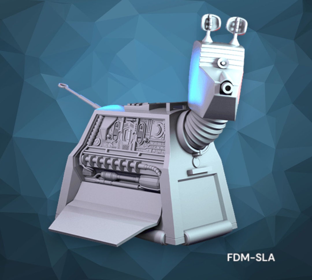 Doctor Who K9 Mark STL, K9 Mark 3D Model, K9 Mark Miniature1 - Etsy