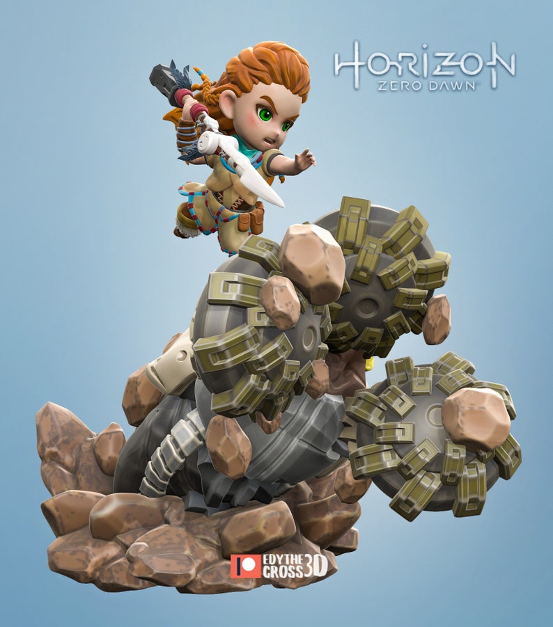 Aloy Horizon Zero Dawn STL, Aloy 3D Model, Aloy 3D Print Files, Horizon ... Aloy Horizon Zero Dawn STL, Aloy 3D Model, Aloy 3D Print Files, Horizon ...