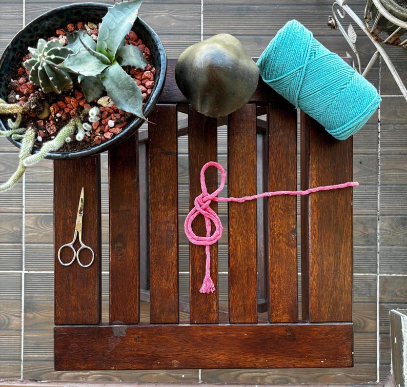 Teardrop Macrame Guide | Step-by-step PDF Tutorial | Easy Macrame ...