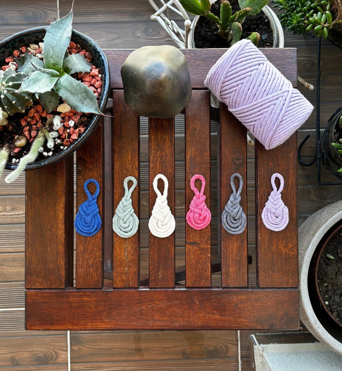 Teardrop Macrame Guide | Step-by-step PDF Tutorial | Easy Macrame ...