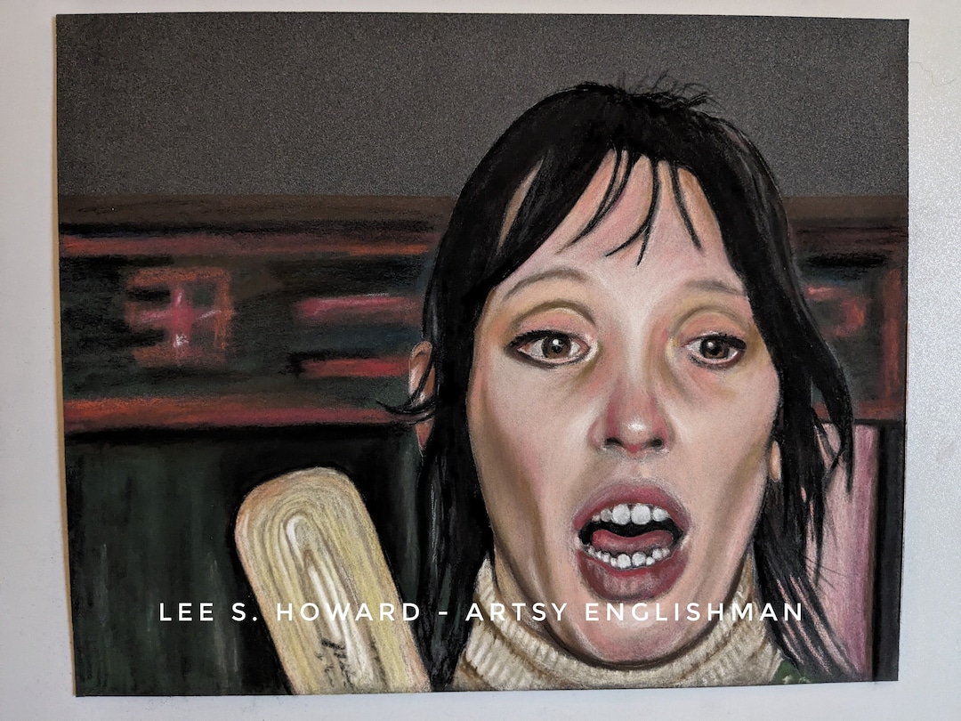Original Pastel Artwork - Wendy Torrance II - the Shining 9x12" - Etsy