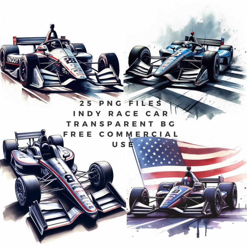 Indycar Svg - Etsy