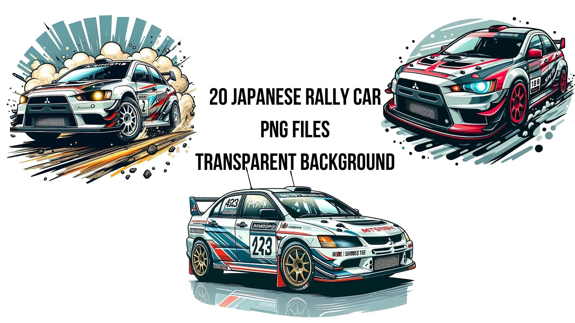 25 Cartoon Japanese Car Evolution PNG Clipart, Art Png Bundle,legendary ...