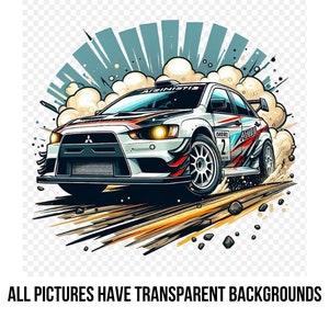25 Cartoon Japanese Car Evolution PNG Clipart, Art Png Bundle,legendary ...