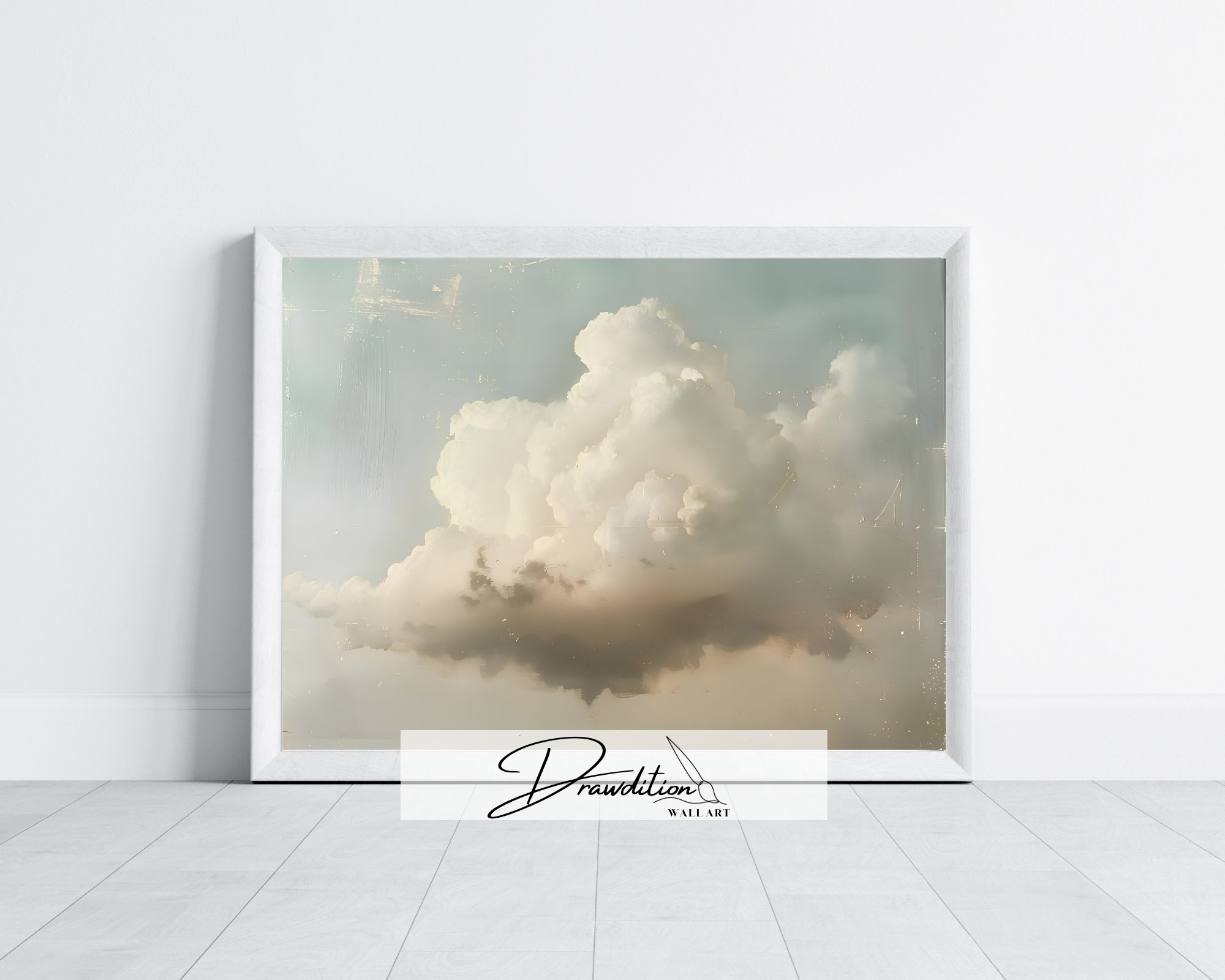 Cloud Wall Art Decor DIGITAL DOWNLOAD Cloud Art Cloud Painting Cloud ...