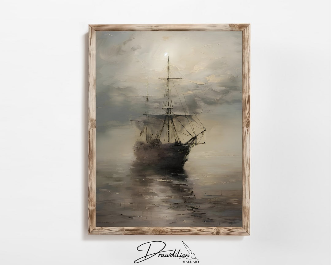 Ship Art Ship Wall Art DIGITAL DOWNLOAD Ship Painting Ship Print ...