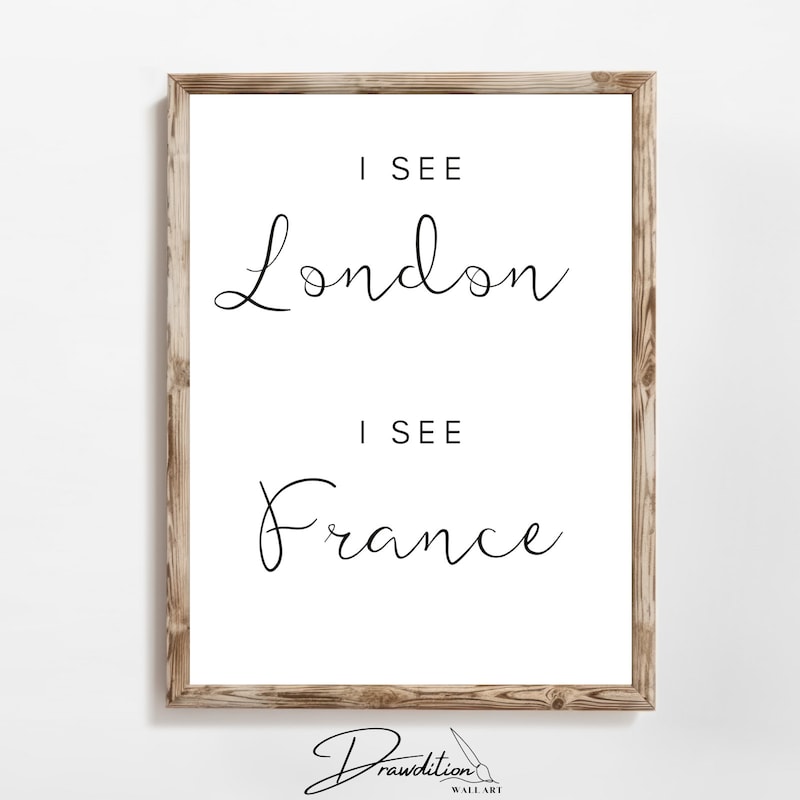 I See London I See France - Etsy