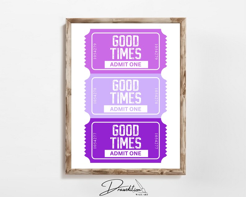 Purple Dorm Artwork Positive Printable Preppy Decor Trendy Purple Teen ...