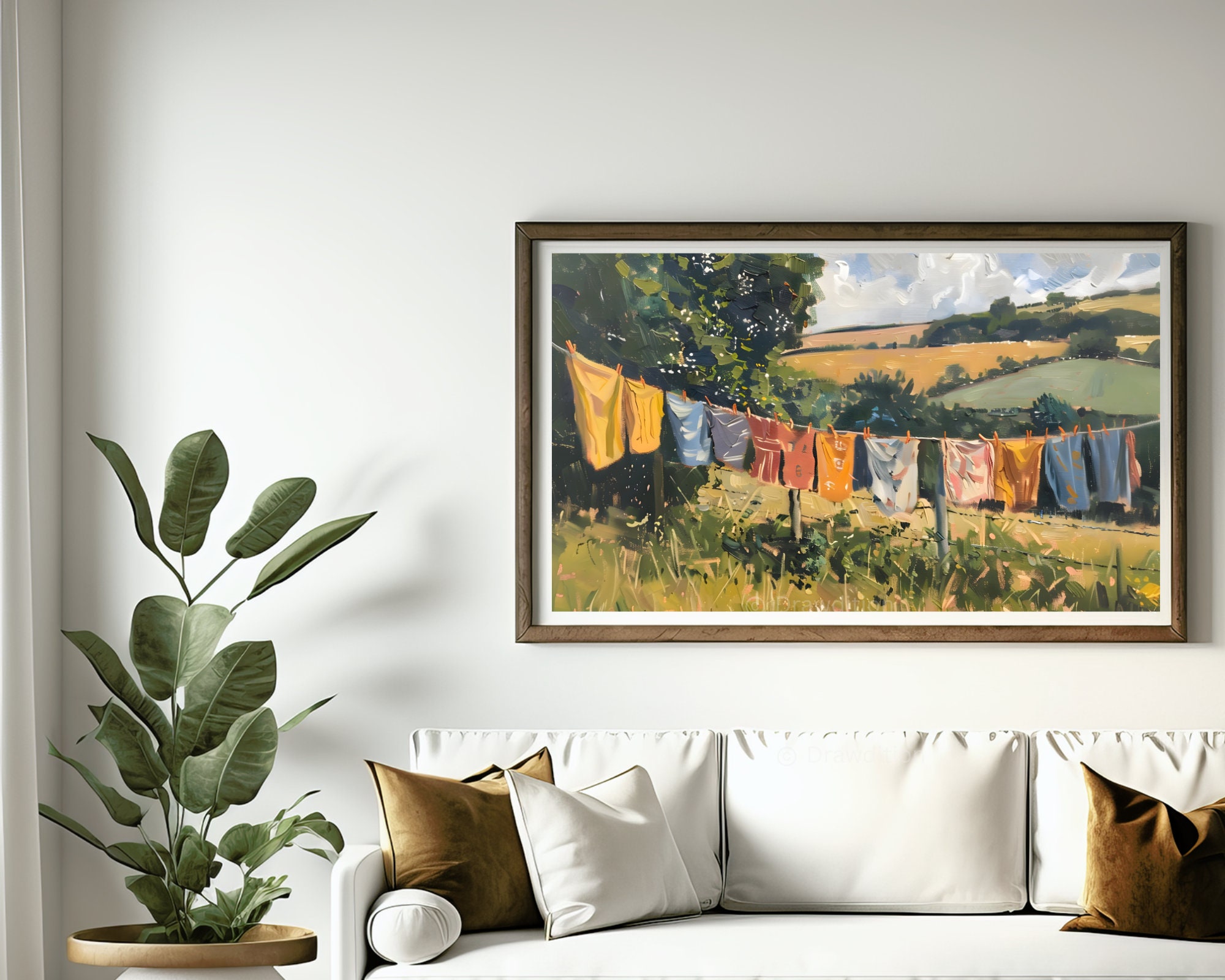 Laundry Wall Art DIGITAL DOWNLOAD Laundry Painting Laundry Printable ...