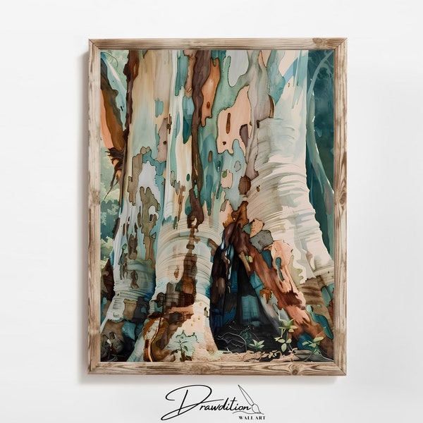Tree Trunk Art - Etsy