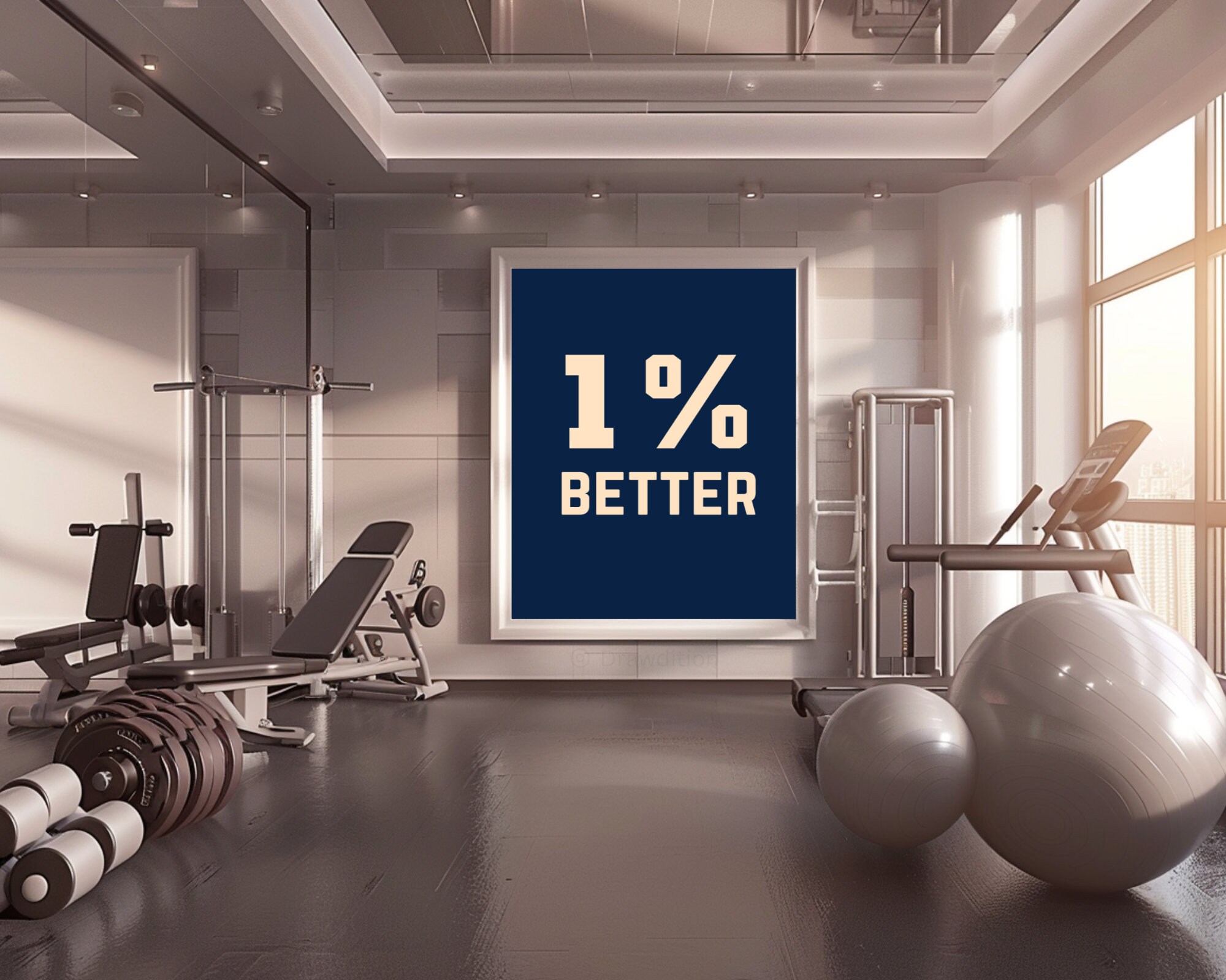 Gym Wall Art Bundle DIGITAL DOWNLOAD Set of 6 Printable Home Gym Decor Motivational Poster Gym ...