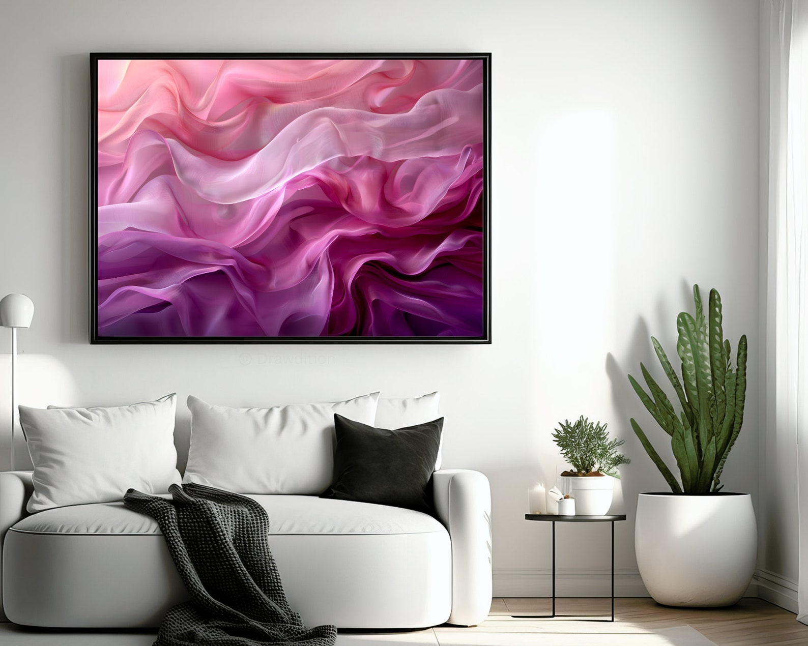 Pink Abstract Wall Art DIGITAL DOWNLOAD Pink Abstract Print Pink Art ...