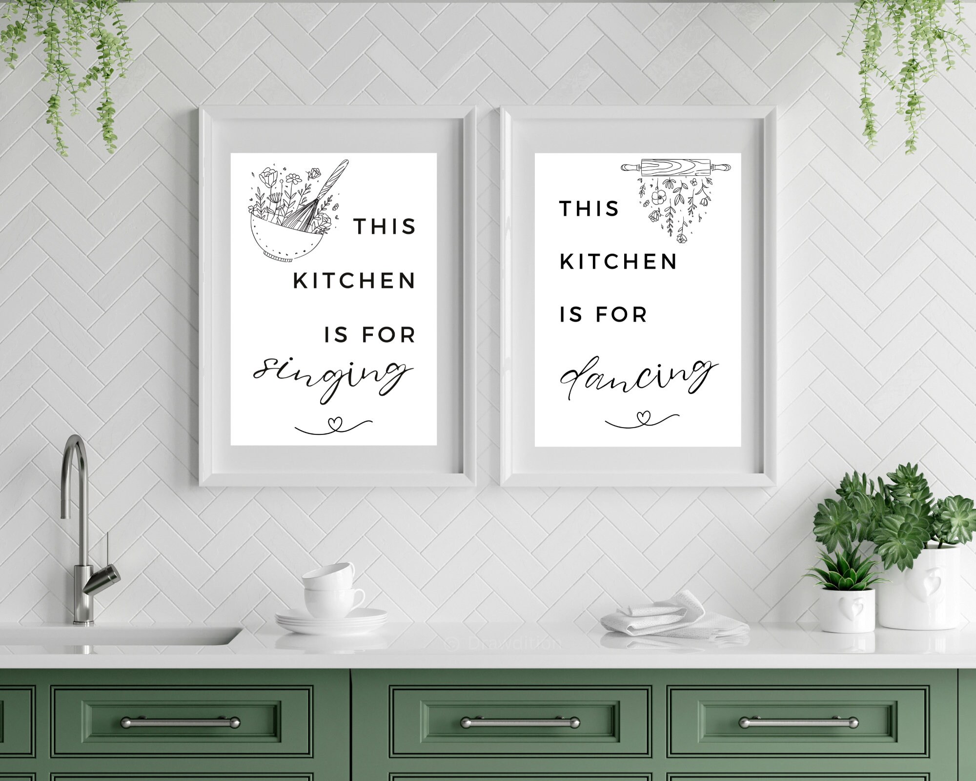 This Kitchen is for Dancing. This Kitchen is for Singing Sign. Kitchen ...