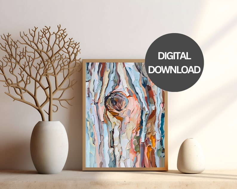Gum Tree Art DIGITAL DOWNLOAD Gum Tree Wall Art Gum Tree Painting Gum ...