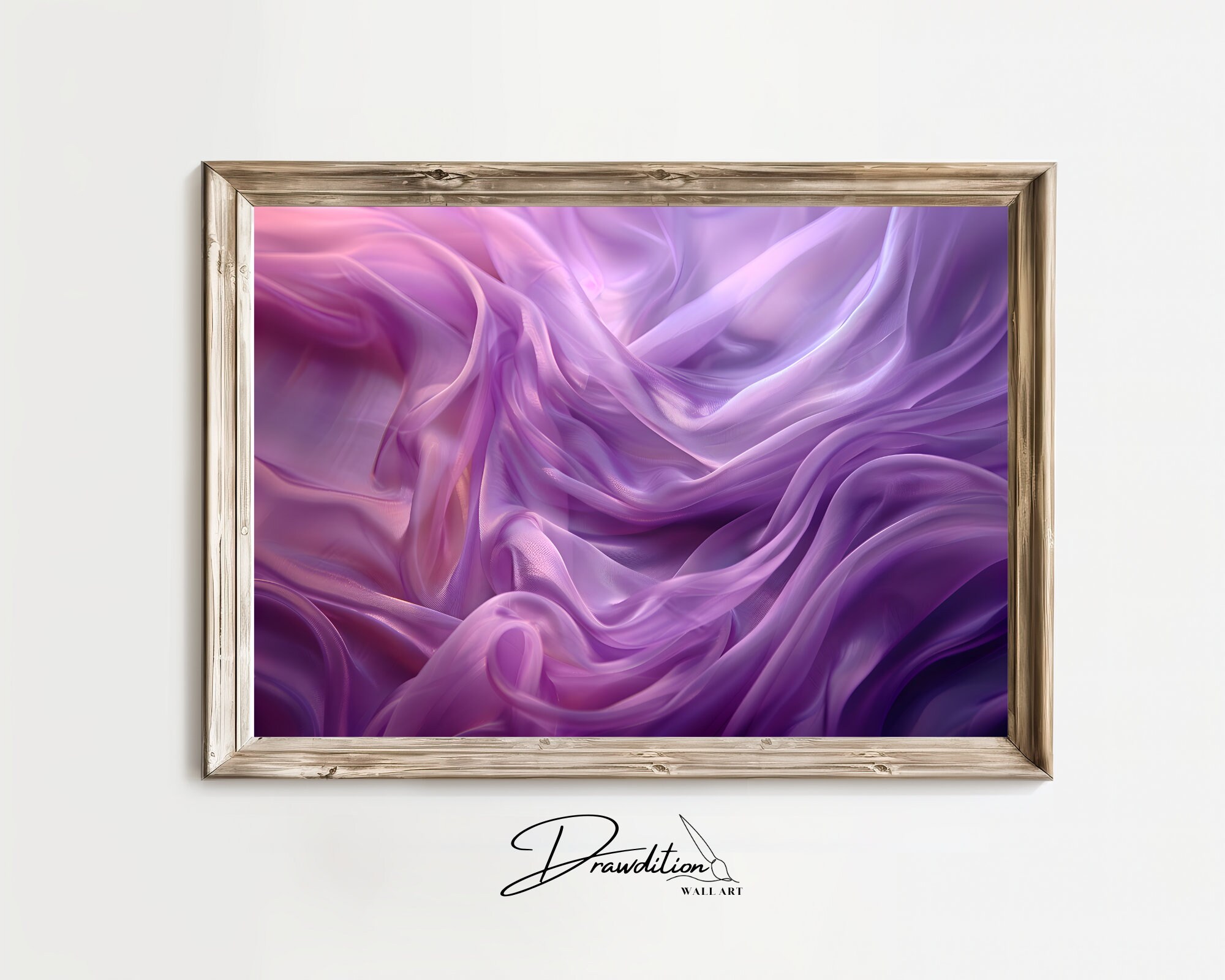 Purple Abstract Wall Art DIGITAL DOWNLOAD Purple Abstract Print Purple ...