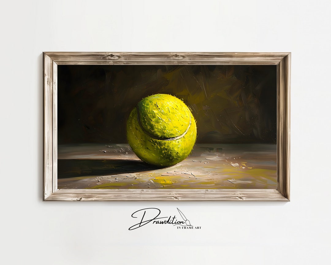 Tennis Frame TV Art Digital Download Frame TV Art Tennis Court Frame TV ...