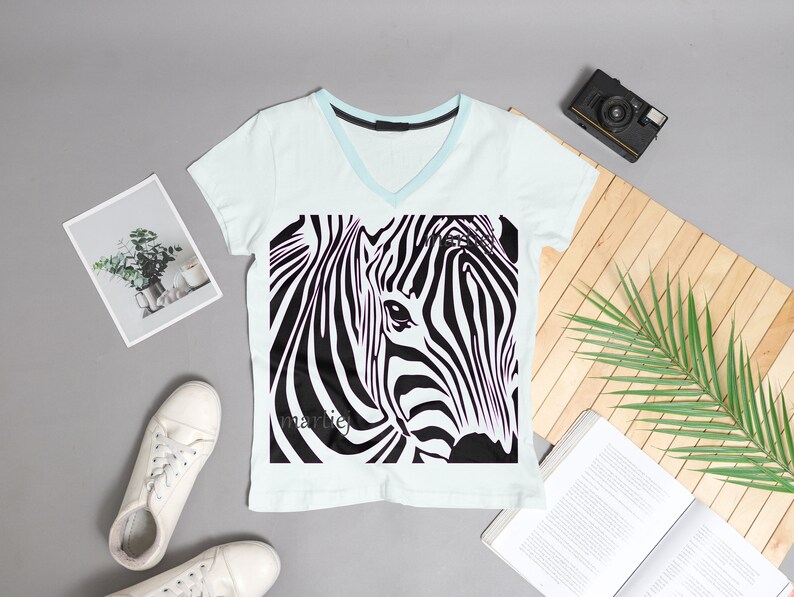 Realistic Zebra Illustration, Pdf Png Vector, Stencil, Logo Vector ...