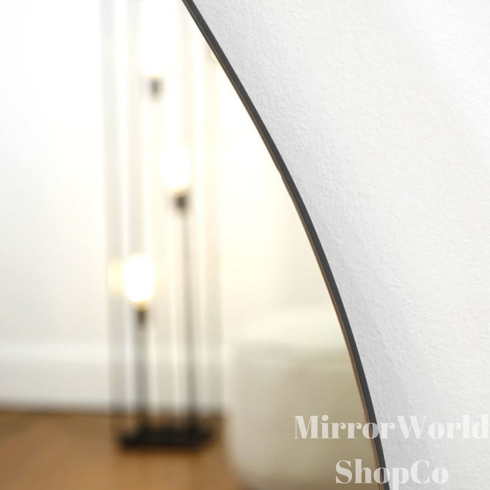 Wavy Wall Mirror, Full Length Mirror, Full Body Irregular Mirror ...