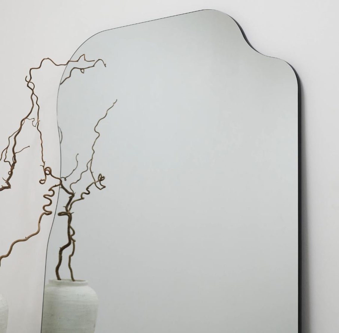 Full Length Mirror, Full Body Irregular Mirror, Asymmetrical Mirror ...