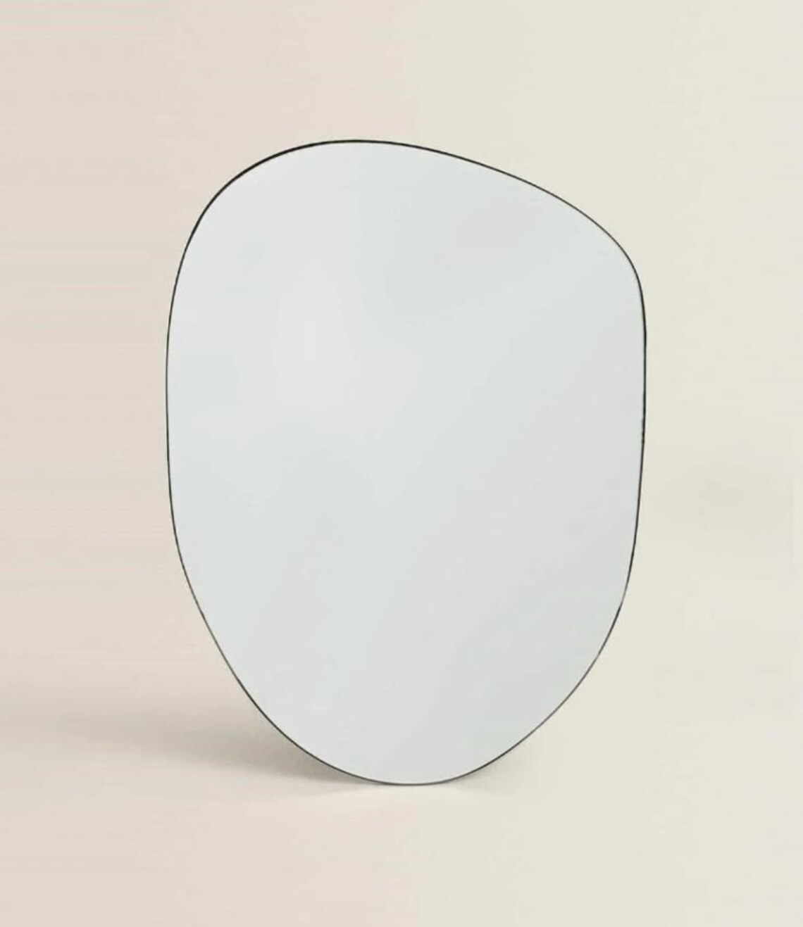 Large Wall Mirror, Pond Wall Mirror, Asymmetrical Mirror, Irregular ...