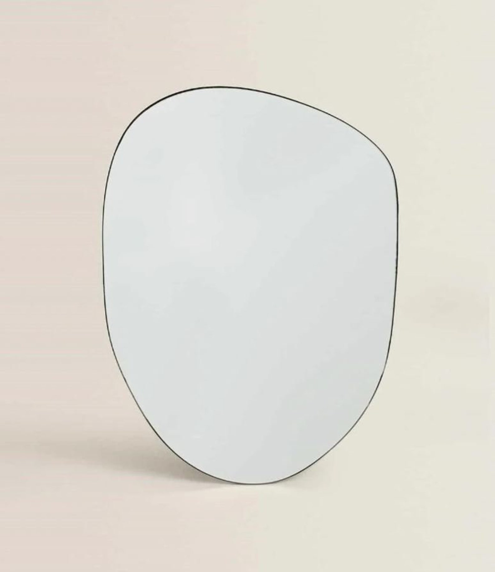 Large Wall Mirror, Pond Wall Mirror, Asymmetrical Mirror, Irregular ...