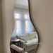Curvy Full Length Mirror, Full Body Irregular Mirror, Asymmetrical ...