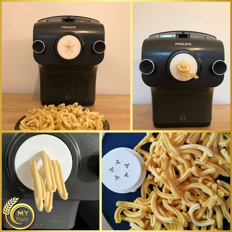 MY PASTA - Trofie - Pasta Shape for Pasta Maker - Suitable for Philips ...