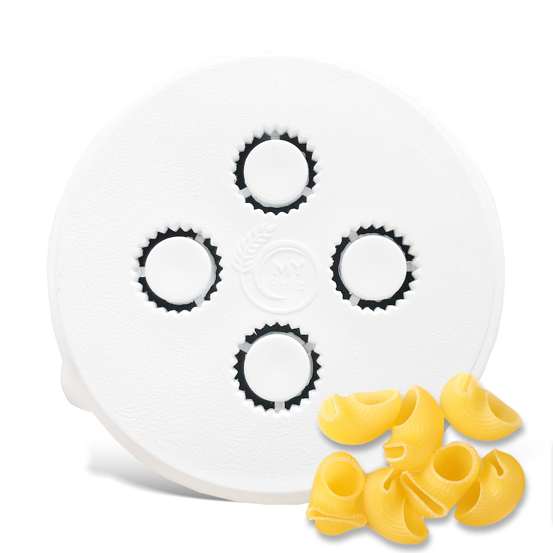 MY PASTA Canestri Rigati / Croissants Pasta Maker Suitable for Philips ...