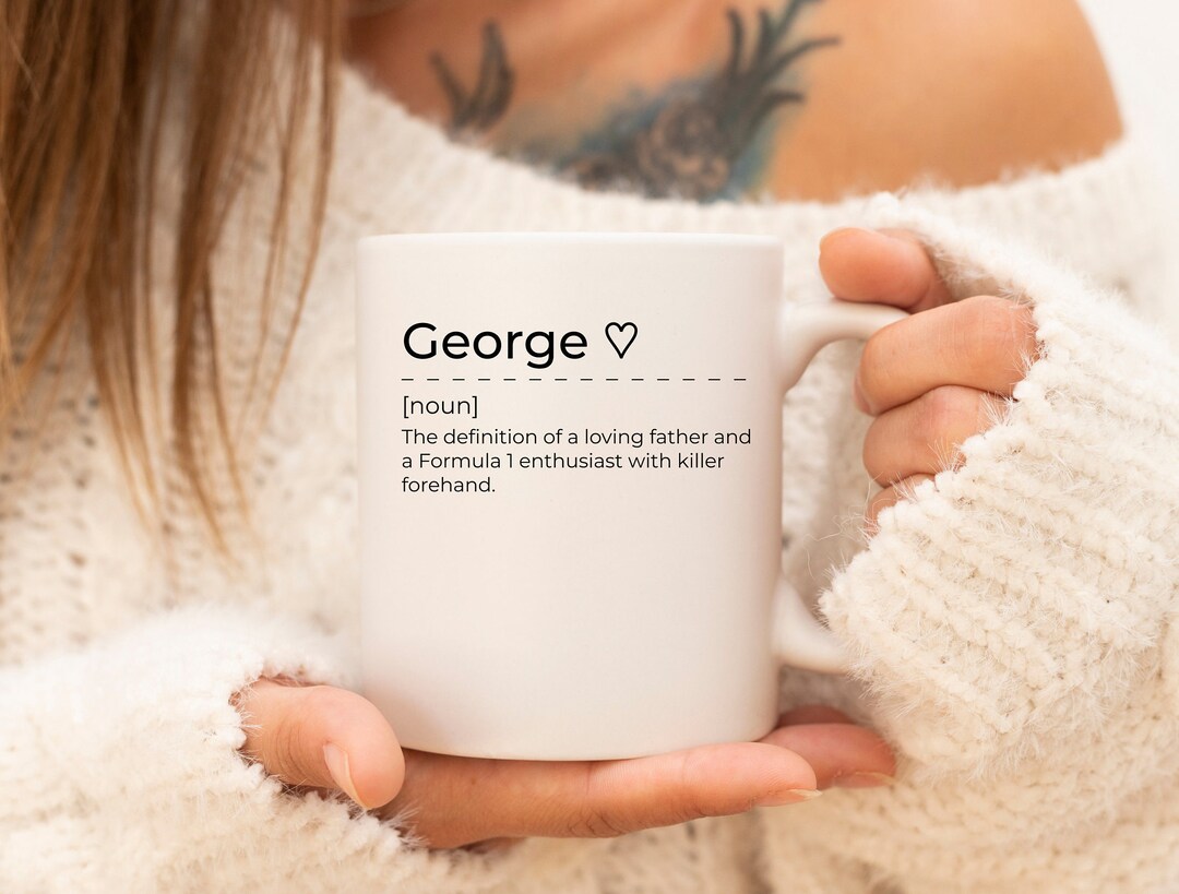Personalized Name Definition Mug, Personalize Name Coffee Mug With ...